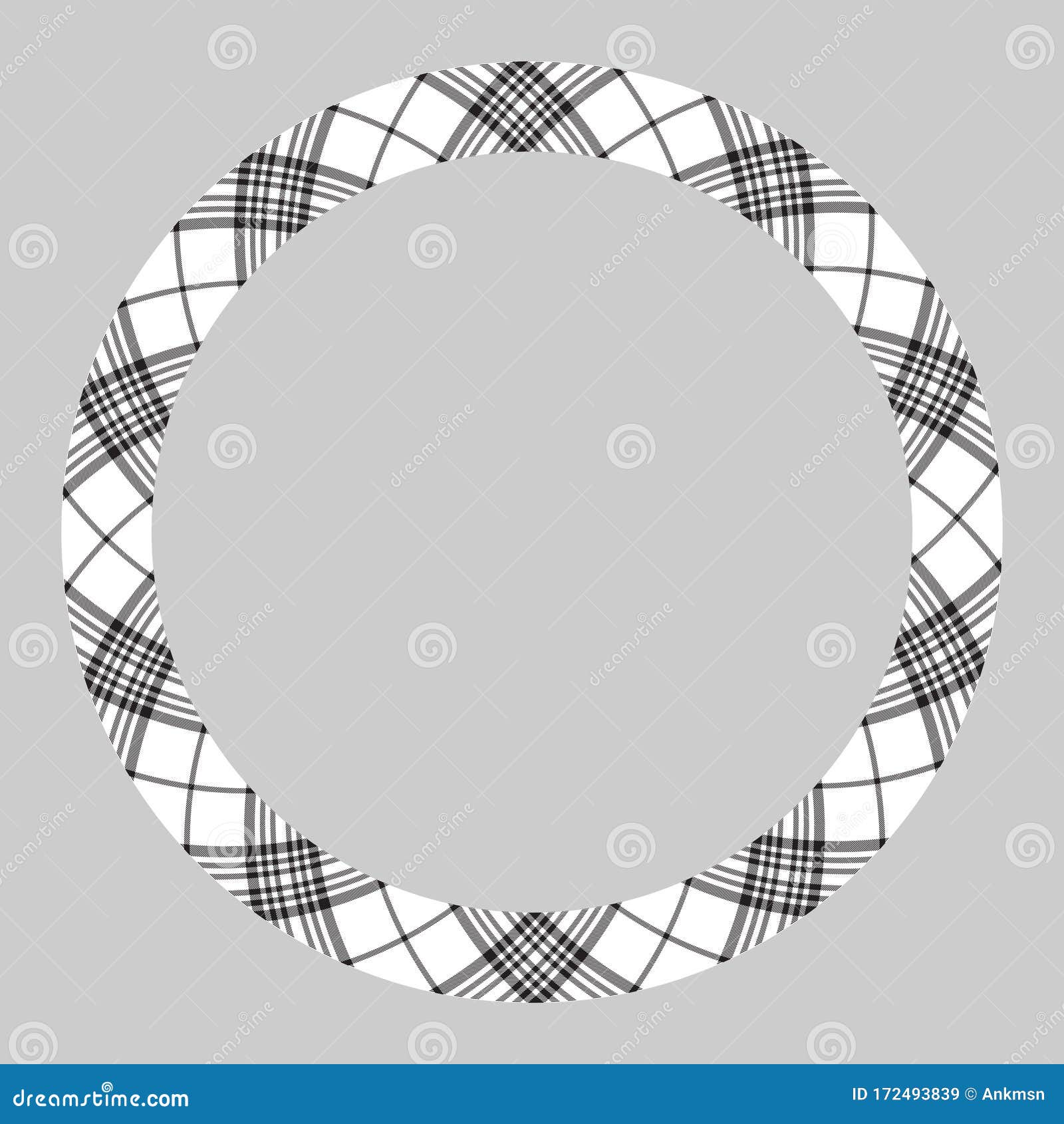 Circle Borders and Frames Vector. Round Border Pattern Geometric ...