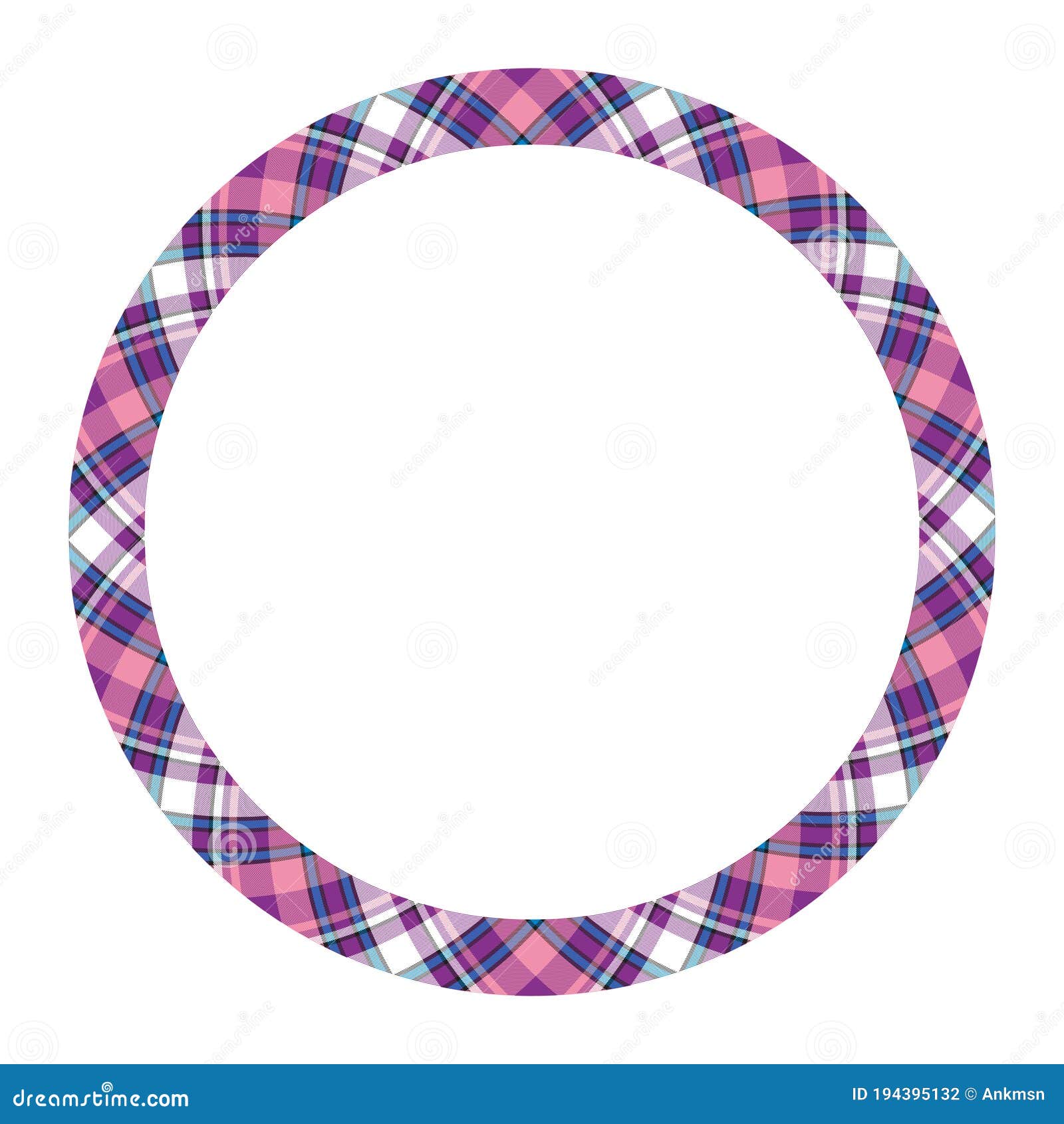 Circle Borders and Frames Vector. Round Border Pattern Geometric ...