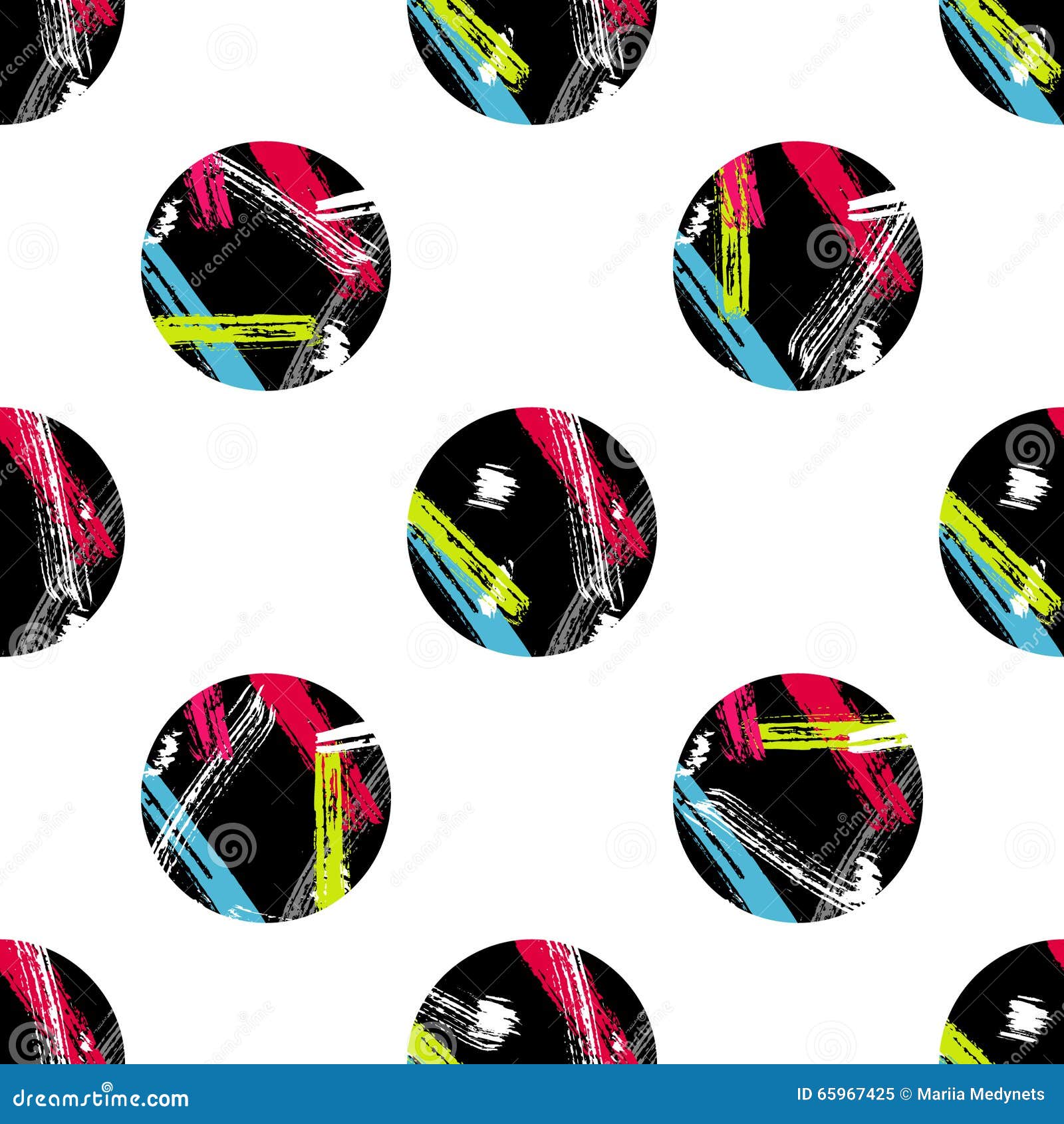 Bold Pattern With Indian Motifs Cartoon Vector | CartoonDealer.com ...