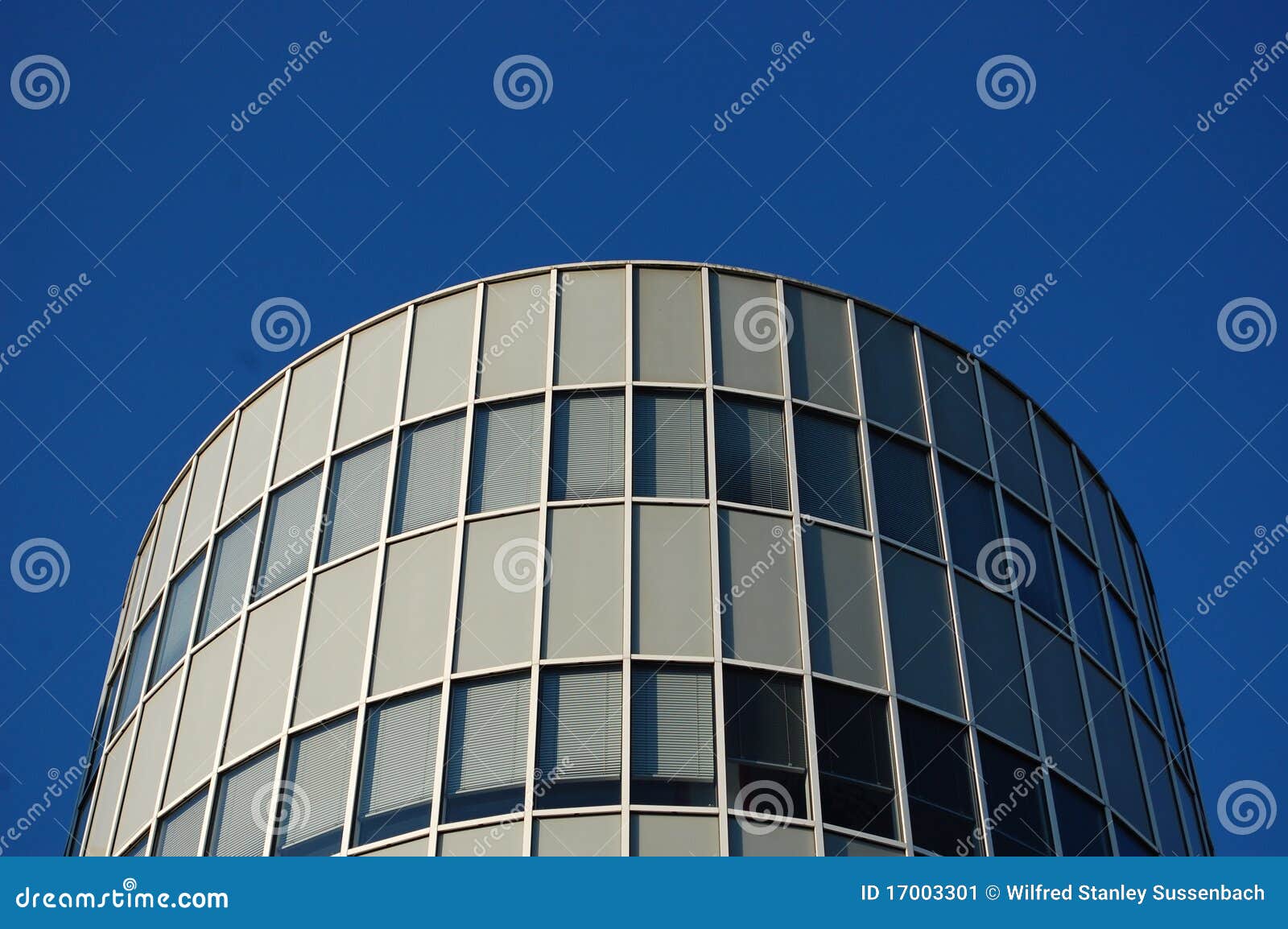 Circle building tower stock image. Image of blue, office - 17003301