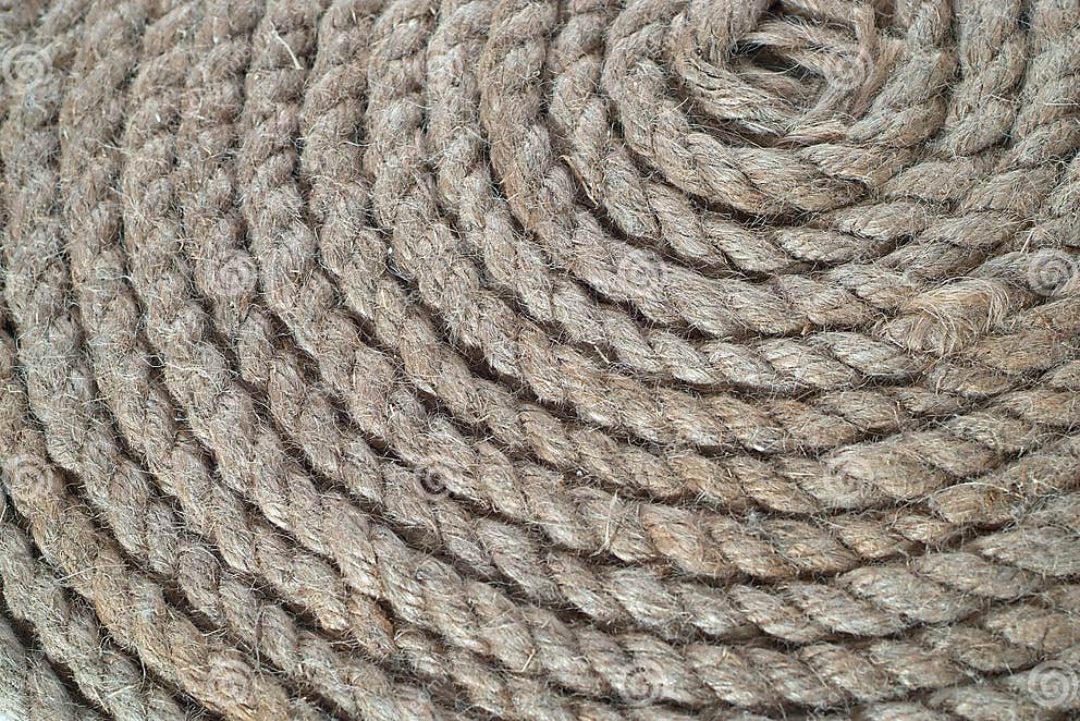 Circle bunch of ship rope stock photo. Image of detail - 26207790