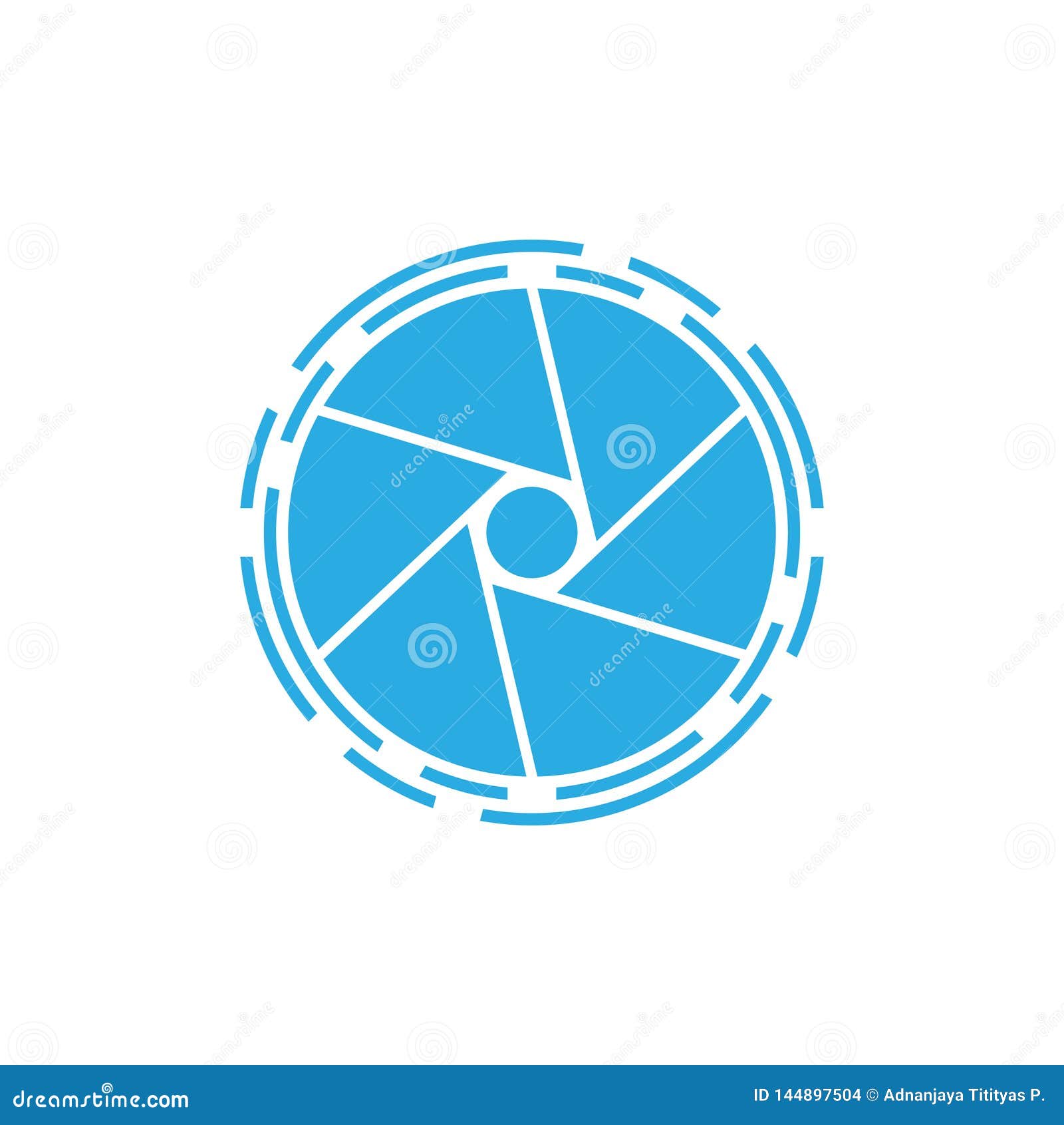 Circle Camera Photography Rotation Logo Vector Stock Vector ...