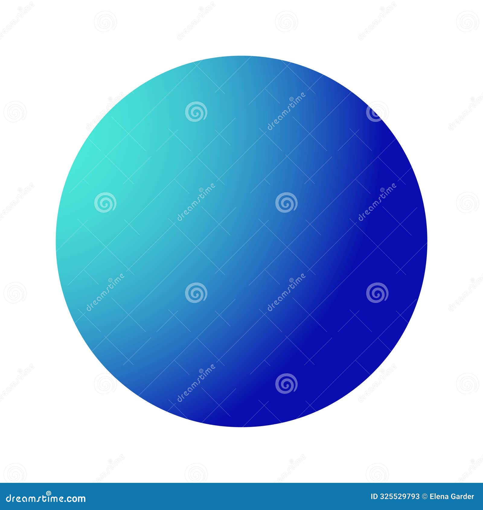 Circle Color Gradients. Rounded Vibrant Sphere Buttons Stock Illustration - Illustration of ...