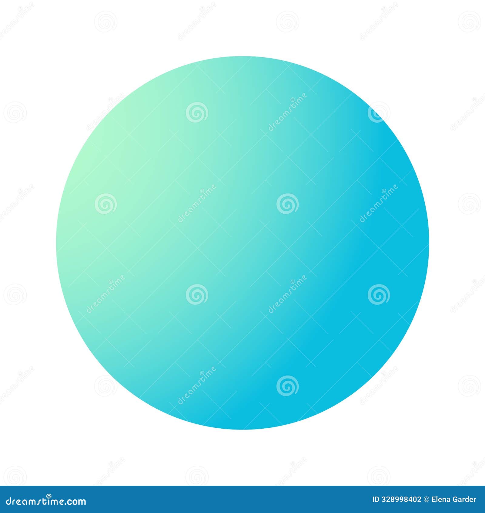 Circle Color Gradients. Rounded Vibrant Sphere Buttons Stock Vector ...