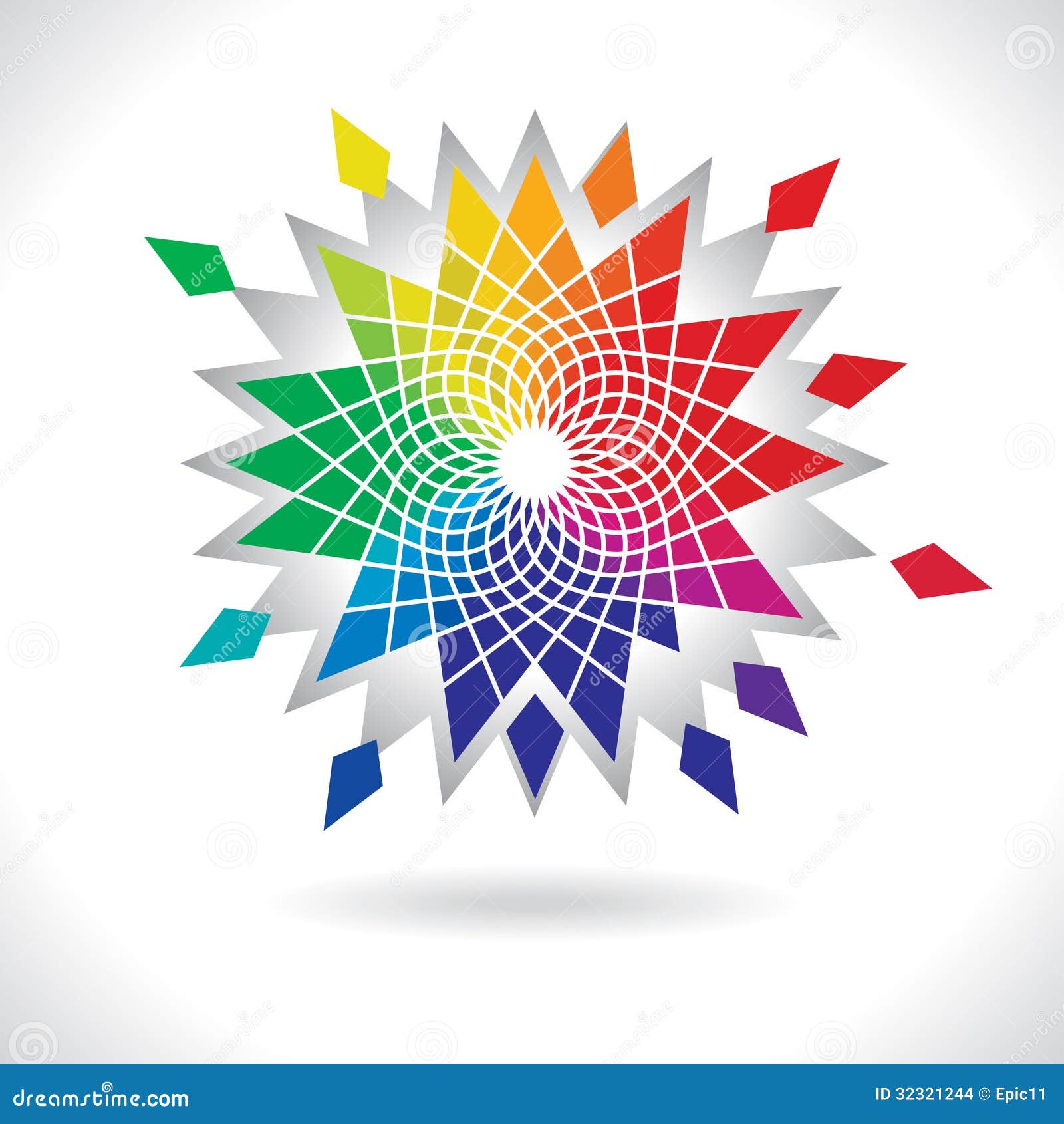 Circle Colorful Elements stock vector. Illustration of orange - 32321244