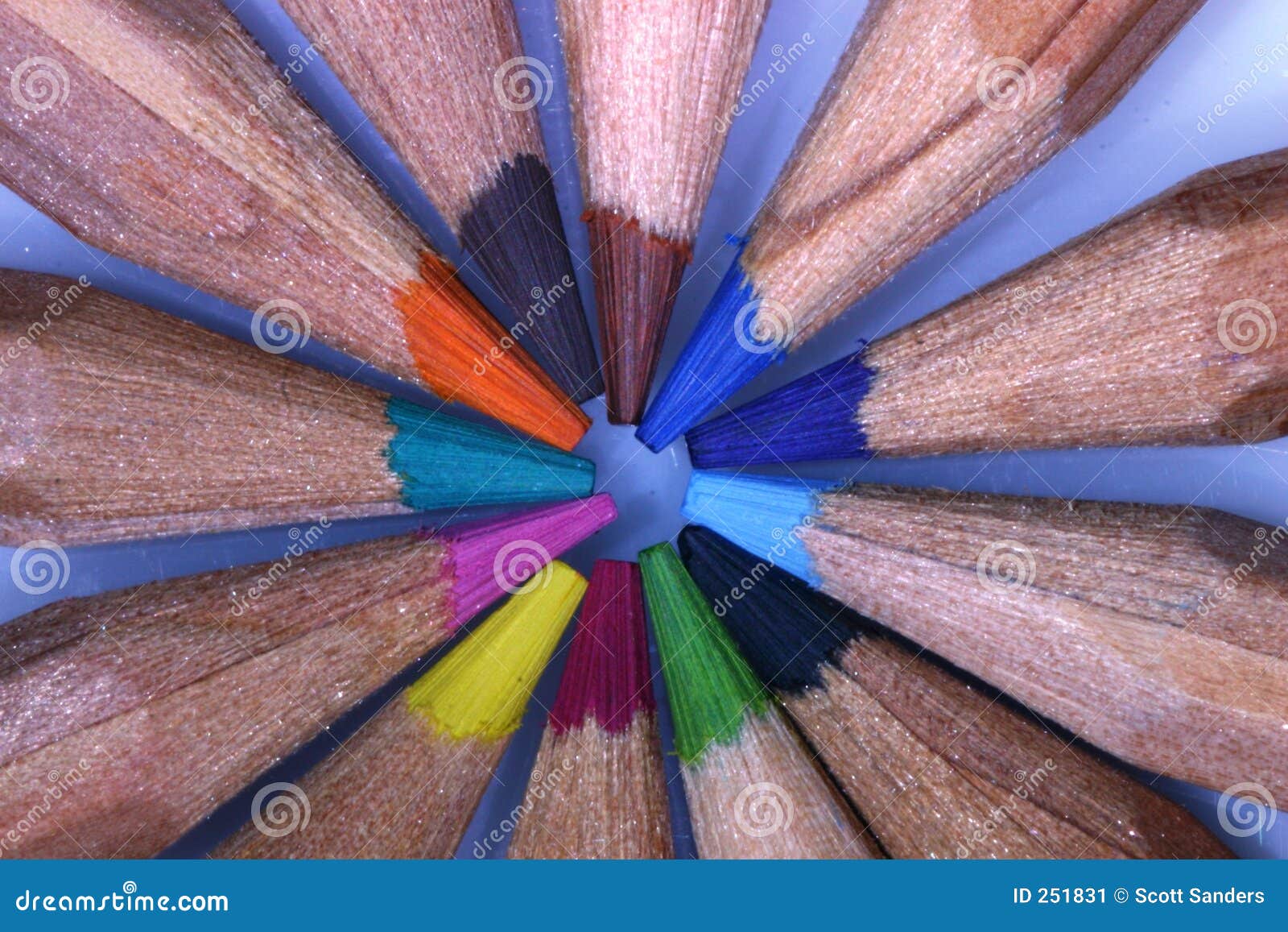 Circle of Colors stock image. Image of arrangement, drawing - 251831
