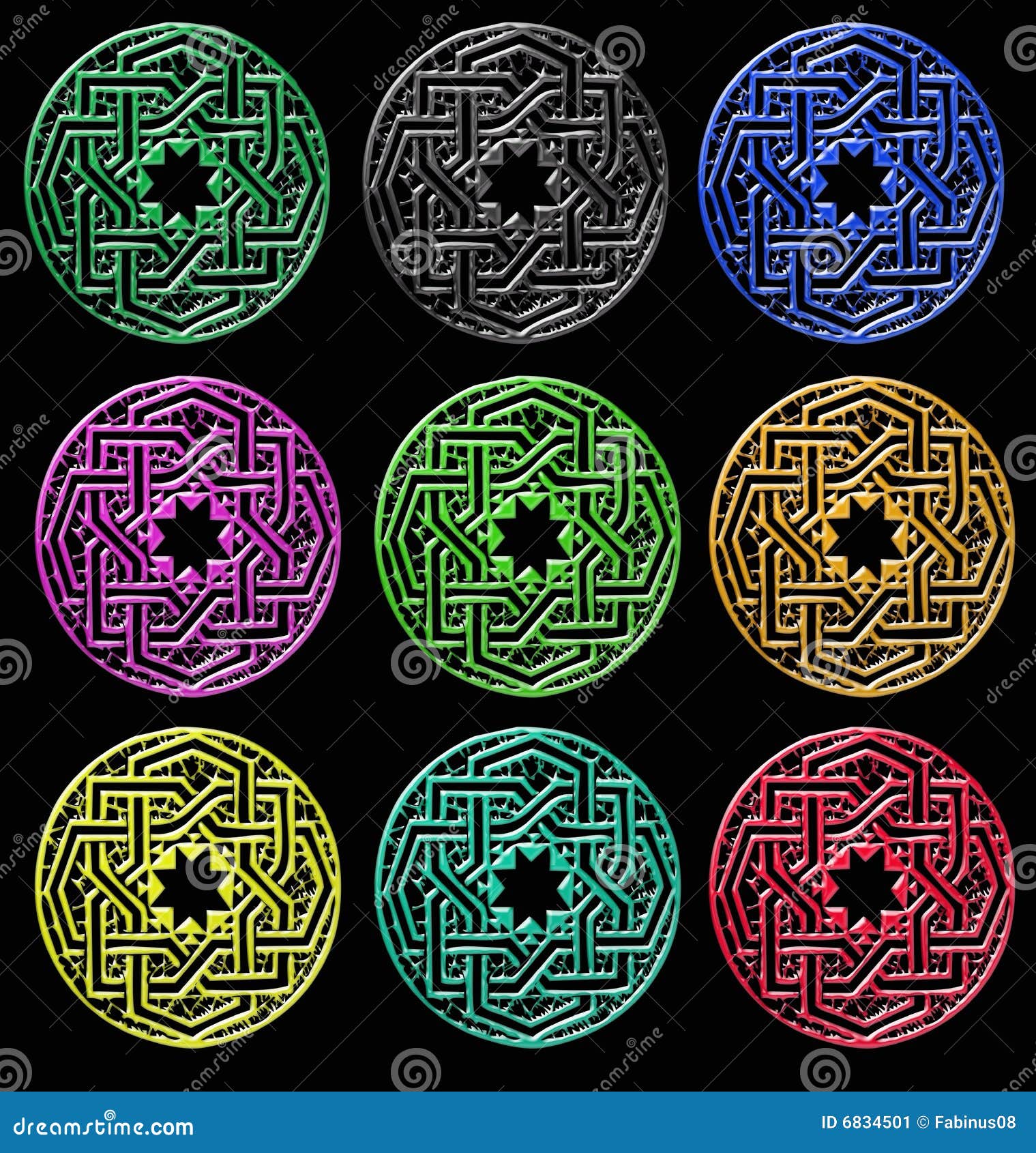 Circle colors stock illustration. Illustration of curving - 6834501