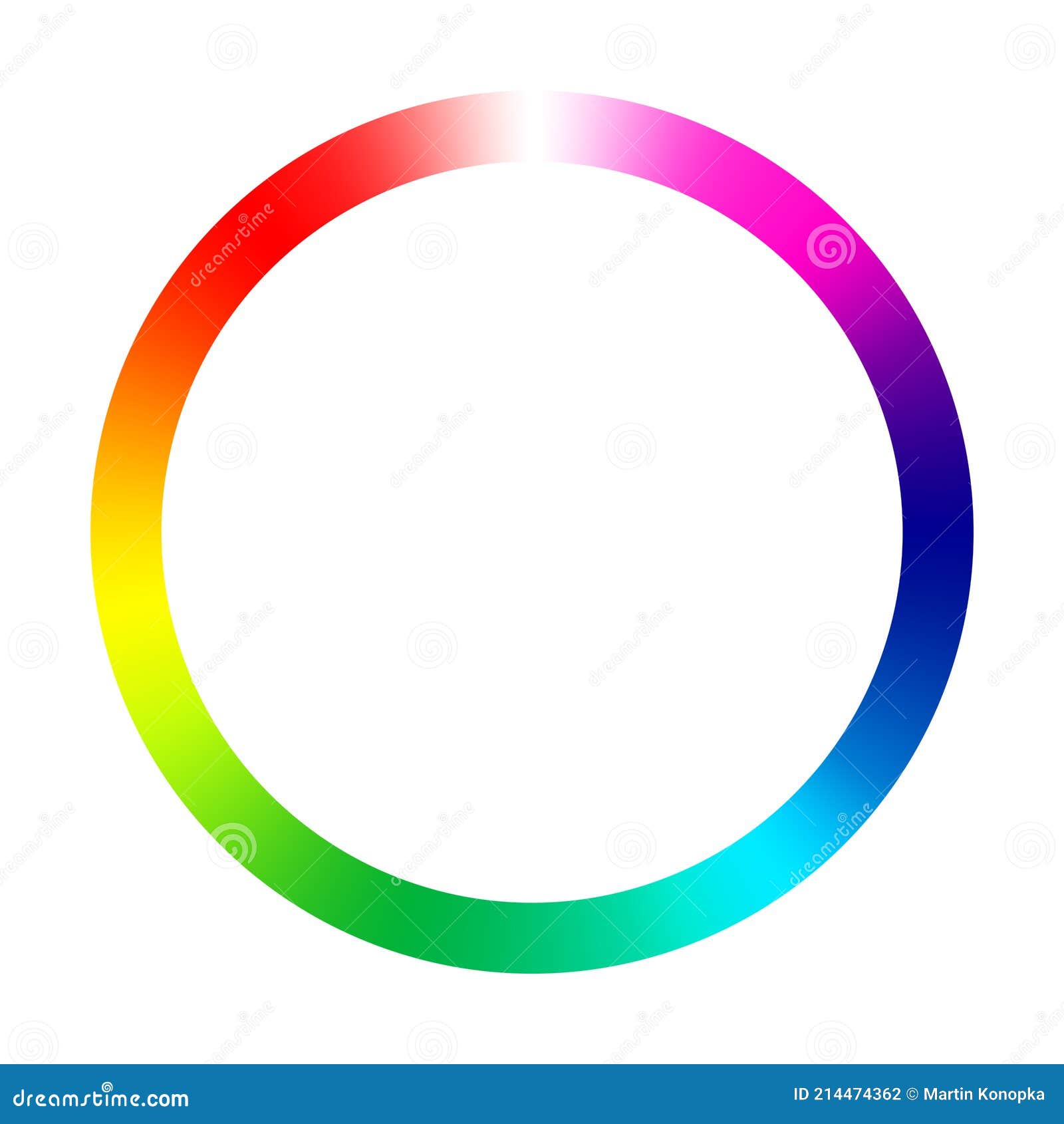 Color Wheel stock illustration. Illustration of circle - 214474362
