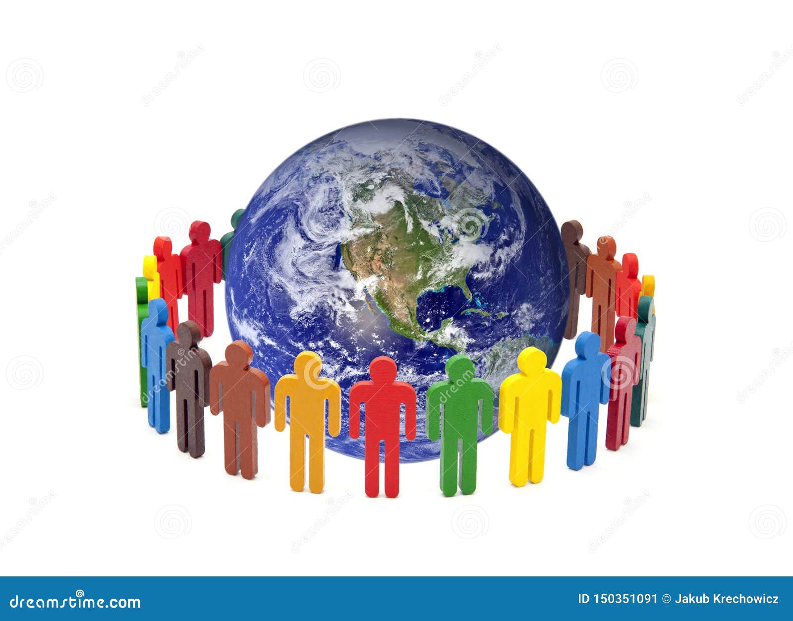Circle of Colourful People Around the Globe on White Background Stock ... Circle of Colourful People Around the Globe on White Background Stock ...
