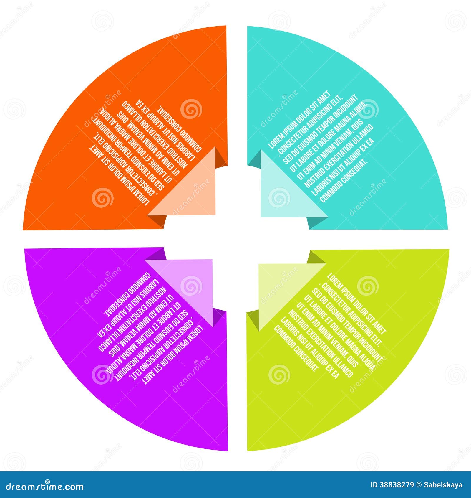 Circle Concepts with Icons Infographics Stock Vector - Illustration of ...