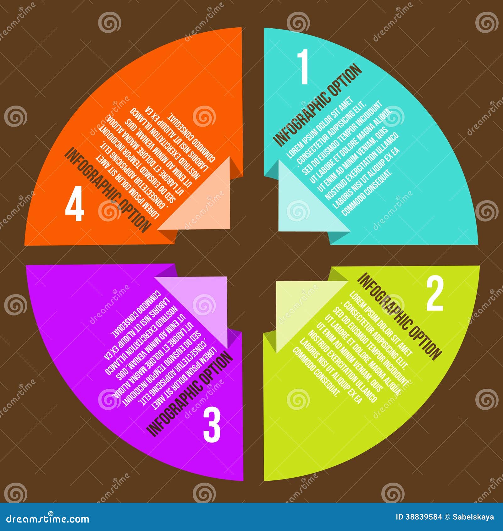 Circle Concepts with Icons Infographics Stock Vector - Illustration of ...