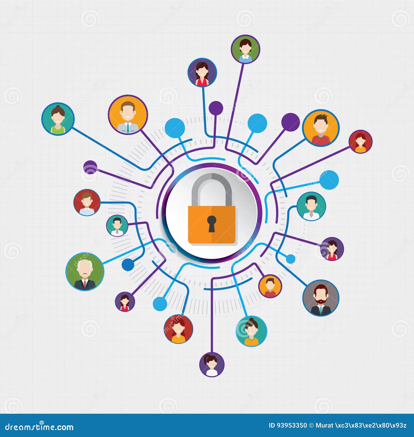 Circle Connection Logo Design Vector Stock. Technology Logo Design ...