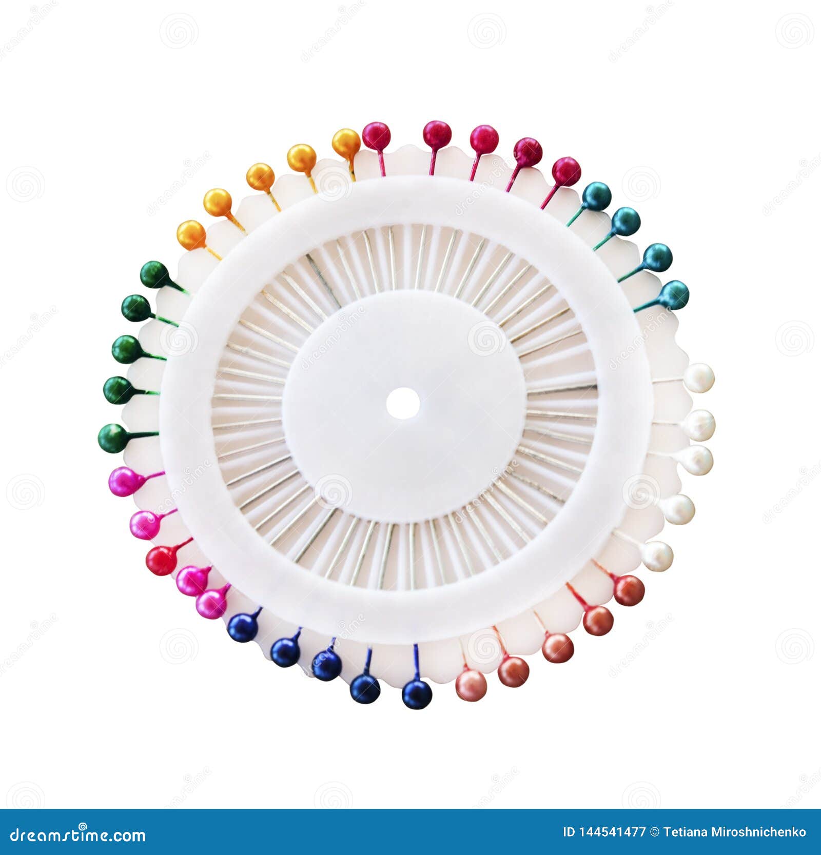 A Circle Consisting of a Set of Needles of Different Thickness Stock ...