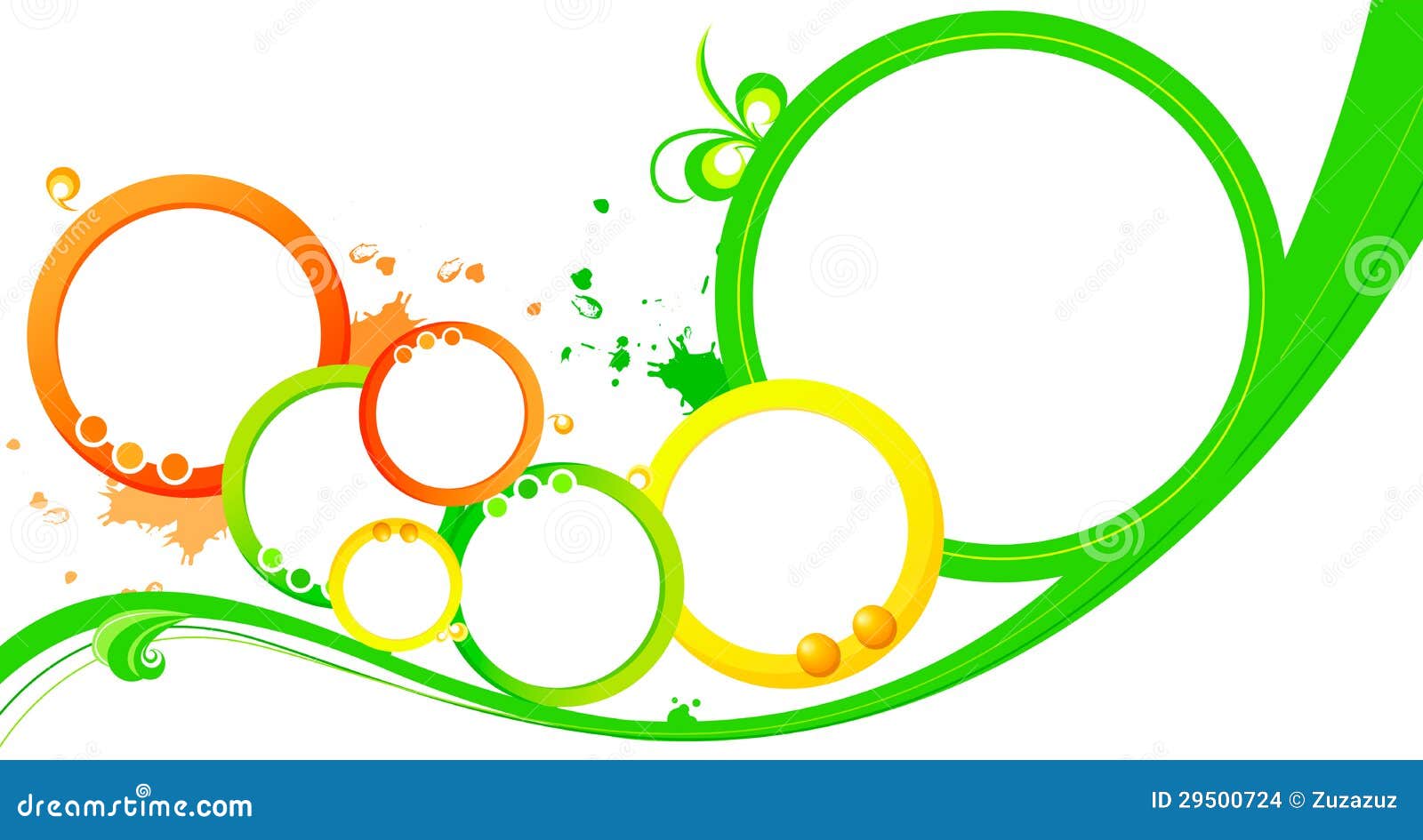 Circle decoration card stock vector. Illustration of dialog - 29500724