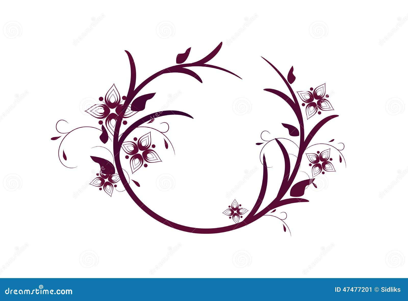 Circle decoration stock illustration. Illustration of design - 47477201