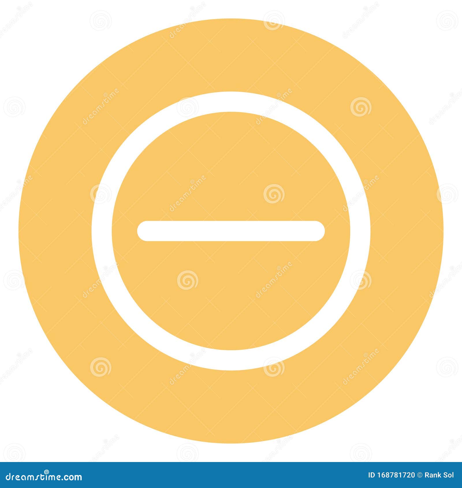 Circle, Delete Bold Vector Icon Which Can Be Easily Edited or Modified ...