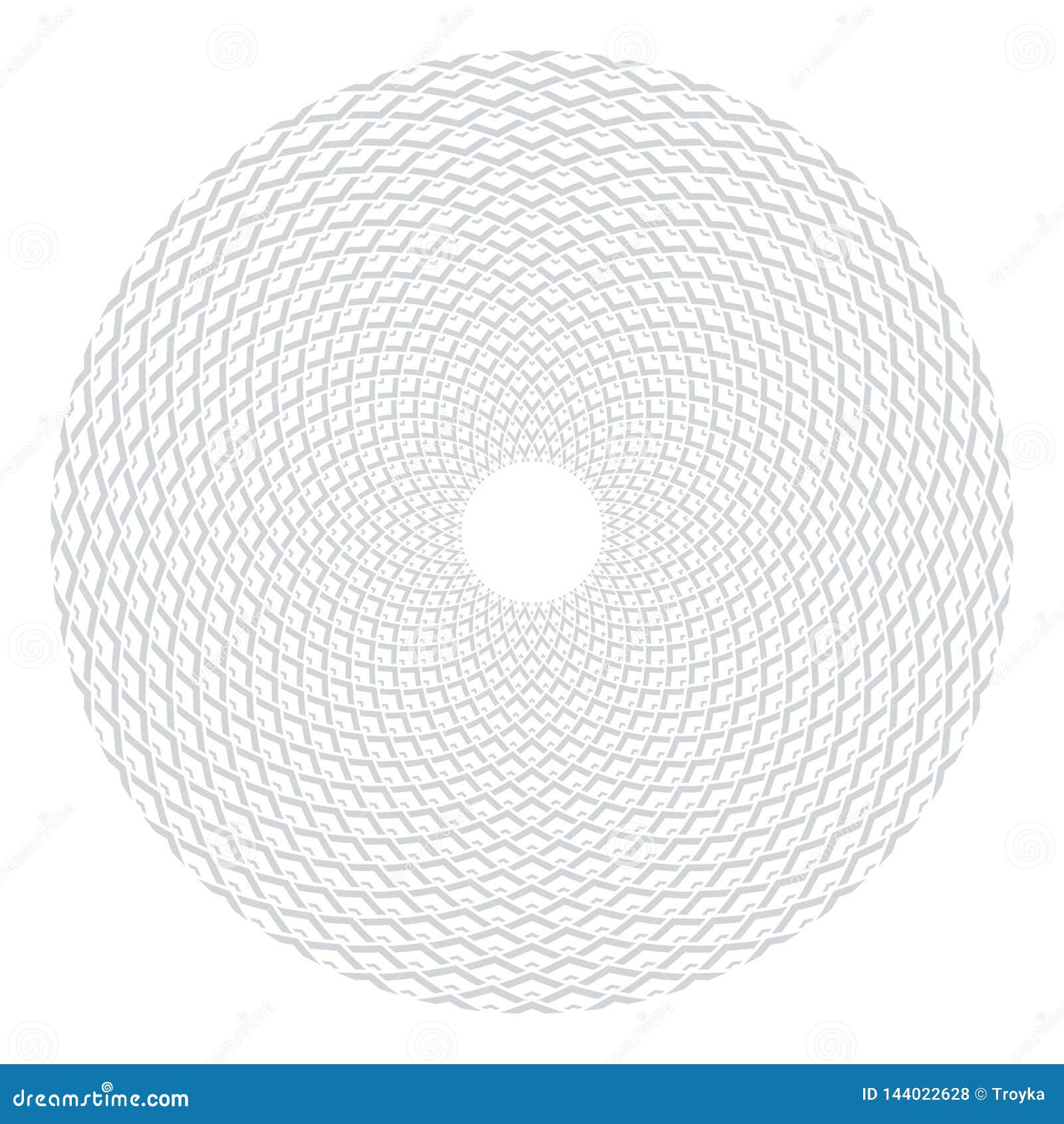 Circle Design Element. Abstract Geometric Rotation Pattern Stock Vector ...