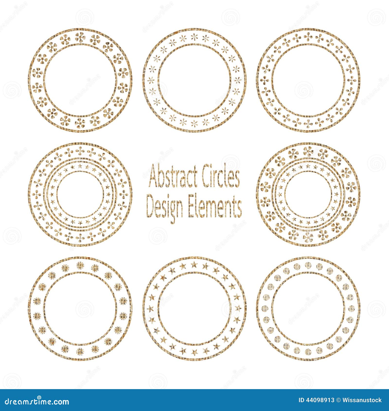 Circle design element stock illustration. Illustration of isolated ...