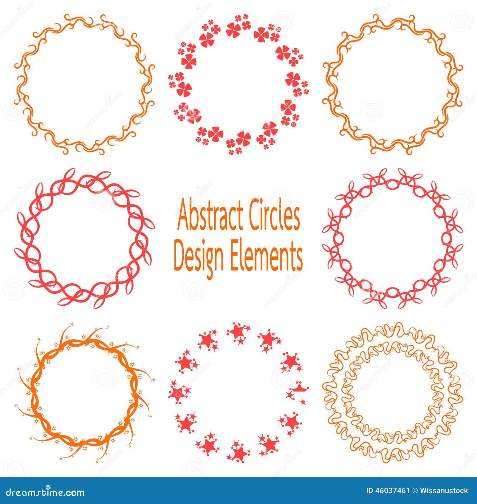 Circle design element stock vector. Illustration of creative - 46037461