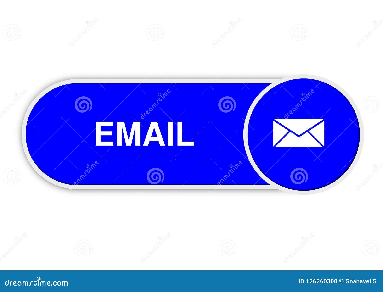 Circle Designing Element Color Email and Web Button Stock Illustration ...