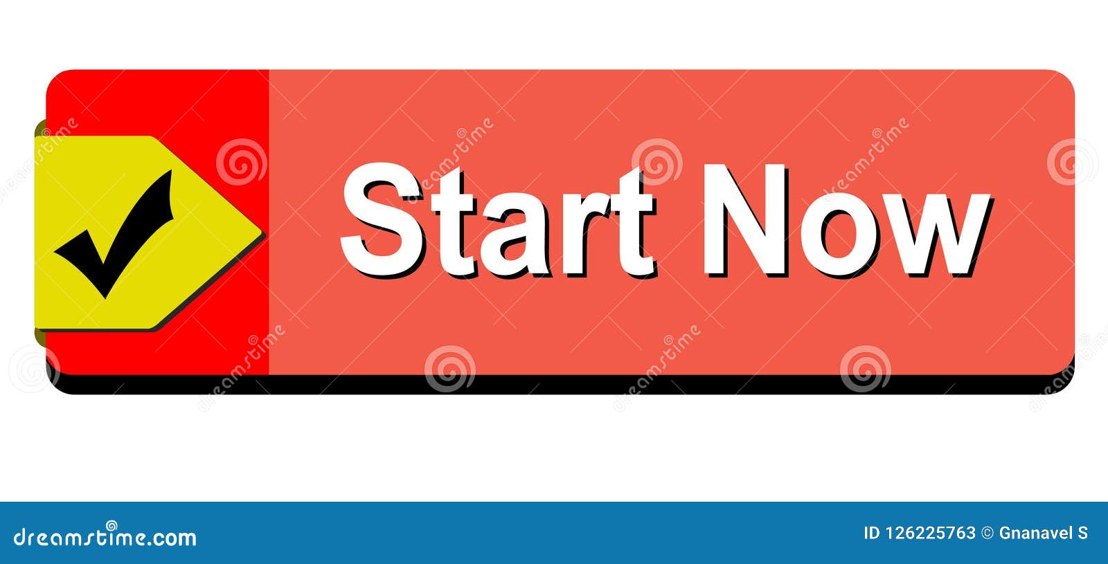 Circle Designing Element Color Start Now and Web Button Stock ...