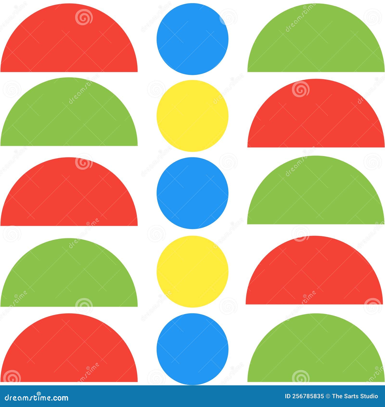 Circle Designs, Semi Circle, Circles, Red Semi Circle, Blue Circle ...
