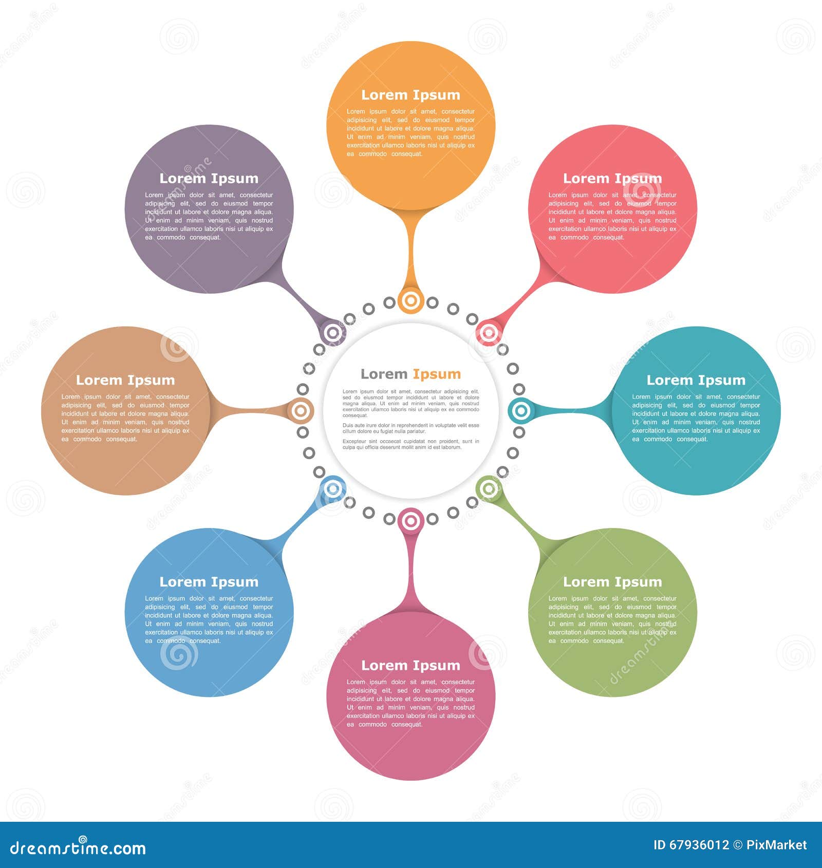 Circle Diagram Template stock vector. Illustration of icon - 67936012 Circle Diagram Template stock vector. Illustration of icon - 67936012