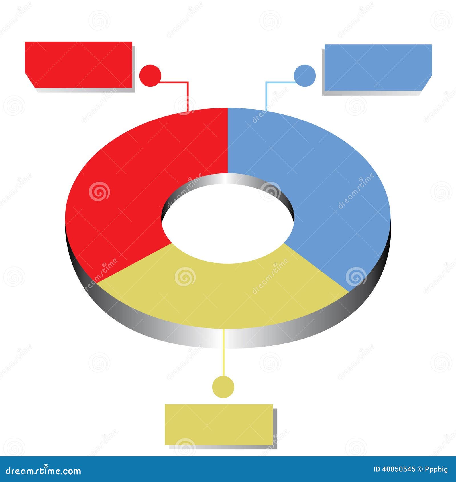 Circle diagram stock illustration. Illustration of business - 40850545
