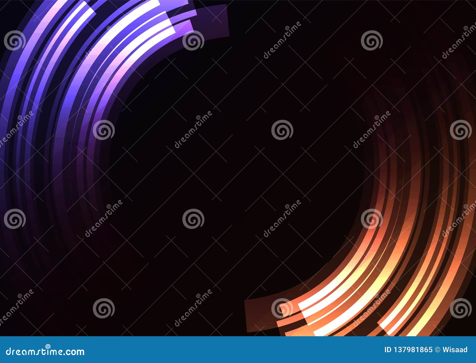 Circle Digital Abstract Layer Background Stock Vector - Illustration of ...
