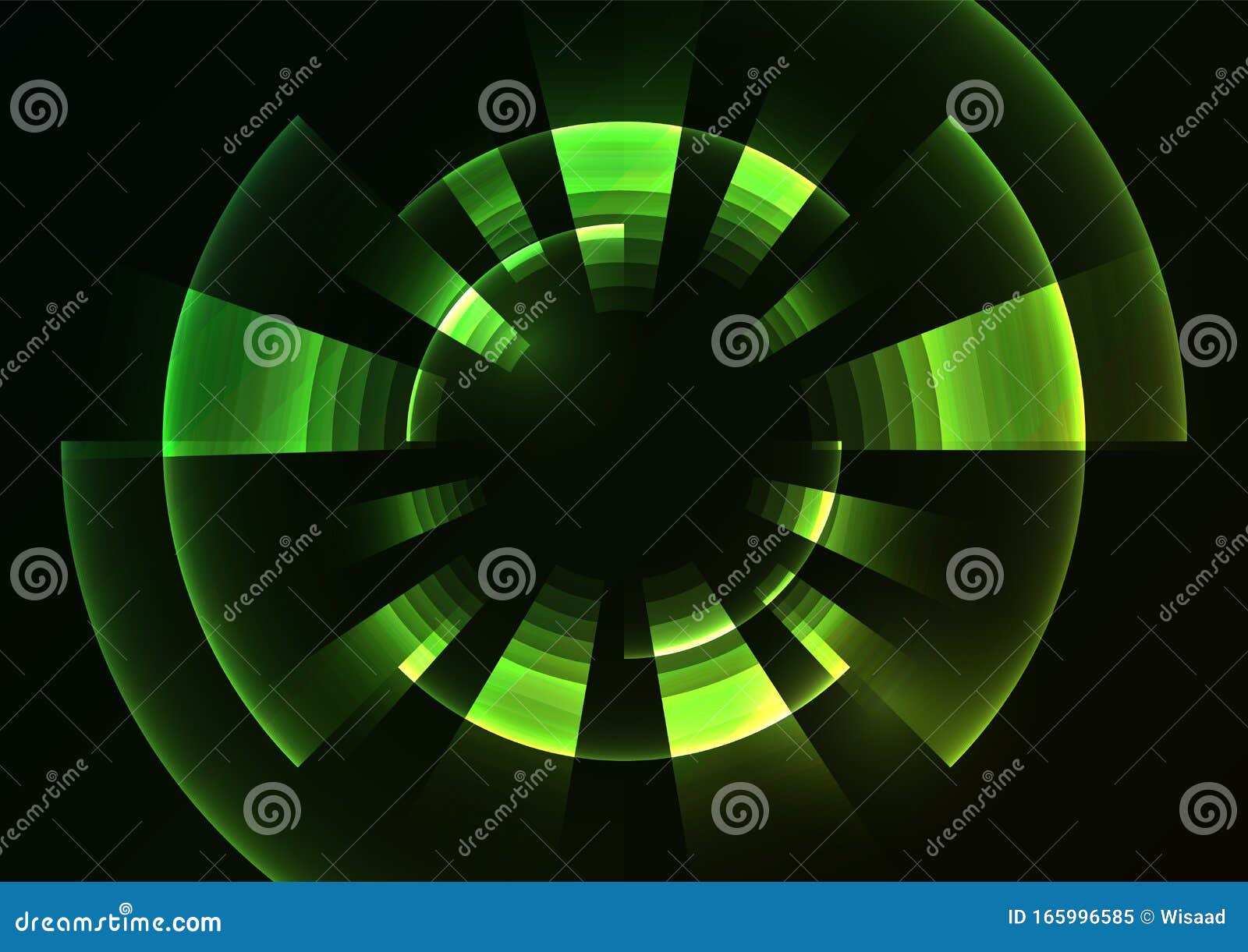 Circle Digital Pixel Abstract Background Stock Vector - Illustration of ...