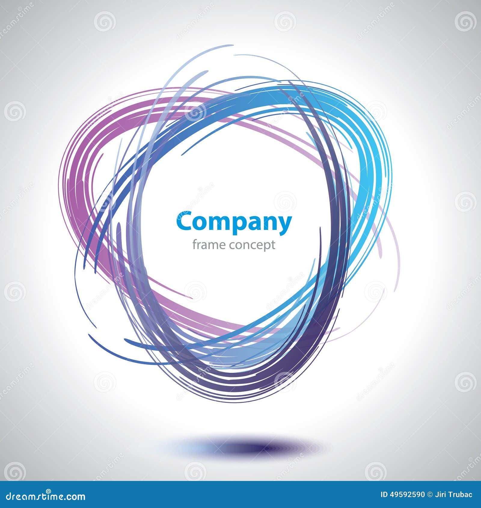 Circle Element - Environment - Abstract Background Stock Illustration ...