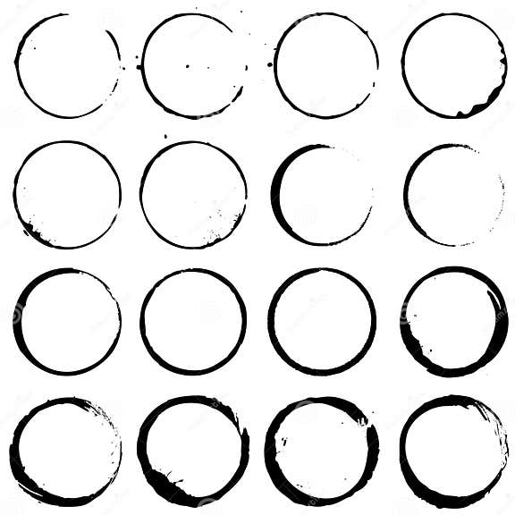 Circle elements set 02 stock vector. Illustration of effect - 35584716