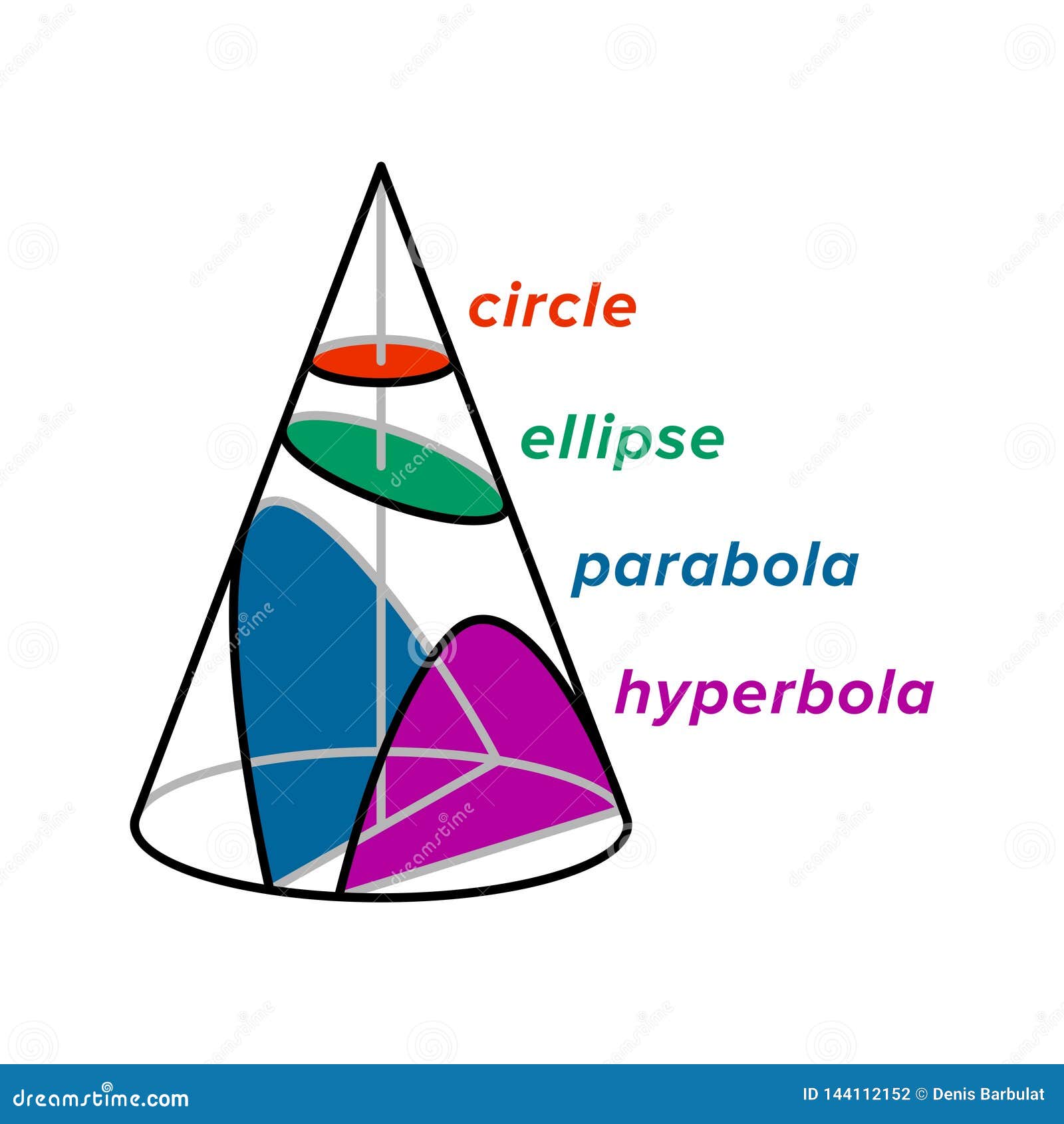Circle Ellipse Parabola And Hyperbola Curved Conic Se - vrogue.co Circle Ellipse Parabola And Hyperbola Curved Conic Se - vrogue.co