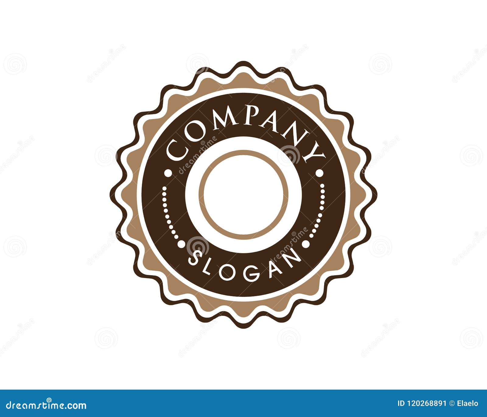 Circle Emblem Illustration Design Stock Vector - Illustration of ...