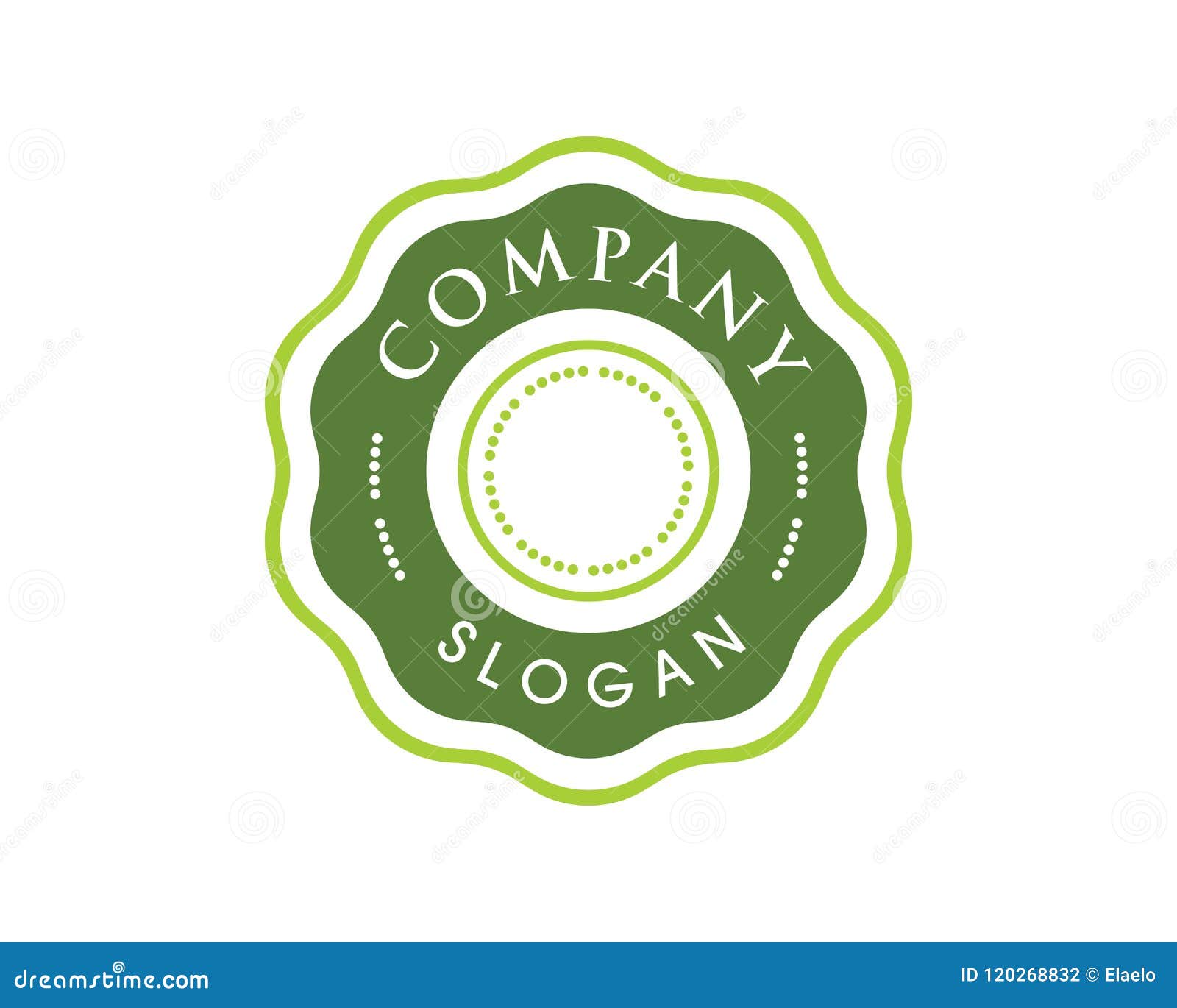 Circle Emblem Illustration Design Stock Vector - Illustration of ...
