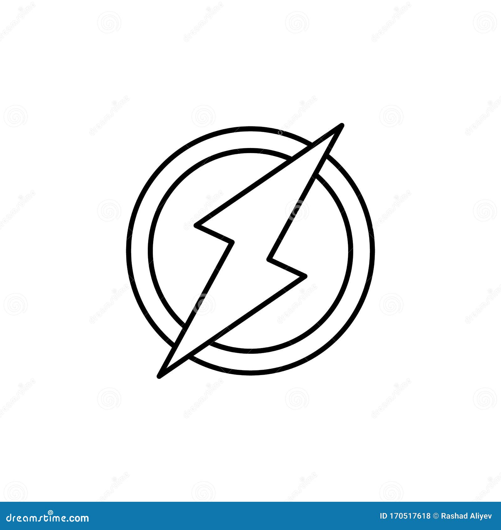 Circle Energy And Electricity Logo Concept, Electrical Power Logo ...