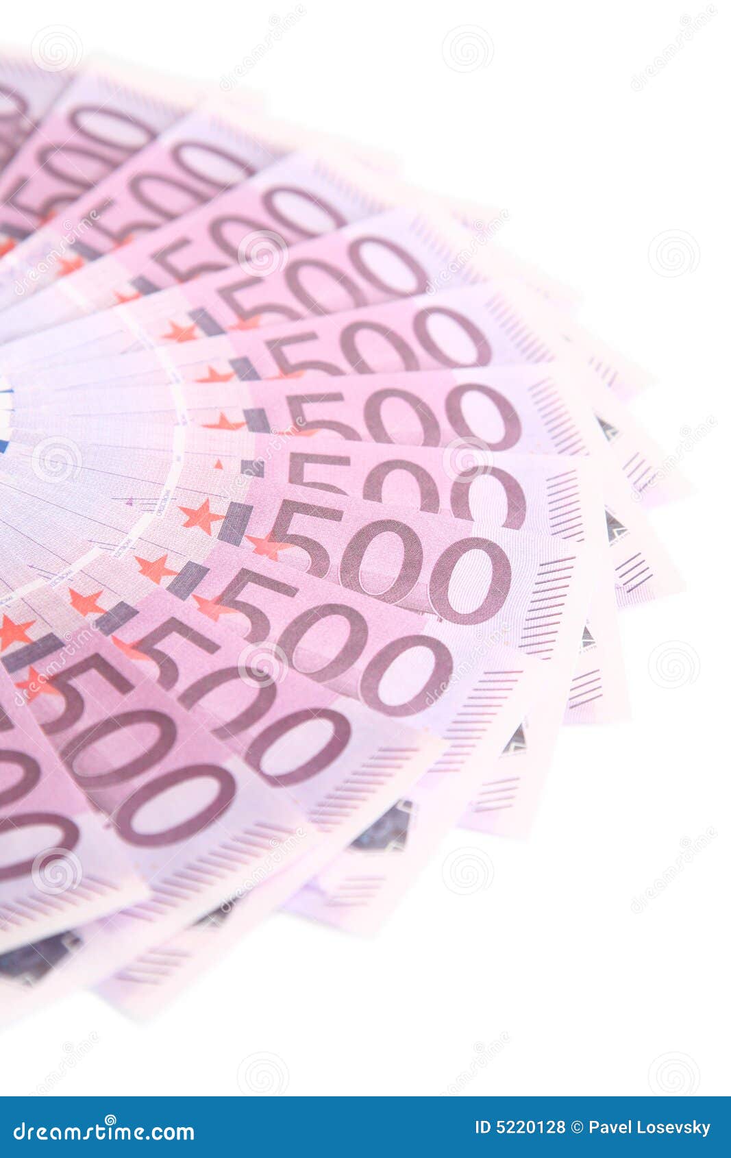 Circle of Euro in Perspective Stock Photo - Image of cheap, rate: 5220128