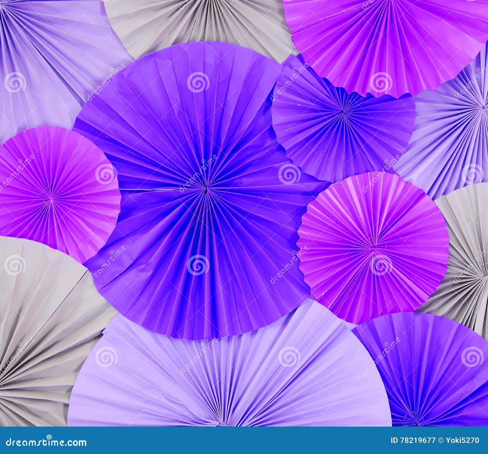 Circle of Fans Paper Pattern Background Stock Image - Image of fans ...