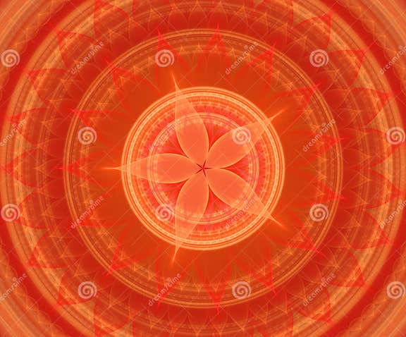 Circle of fire stock illustration. Illustration of concentric - 49642185