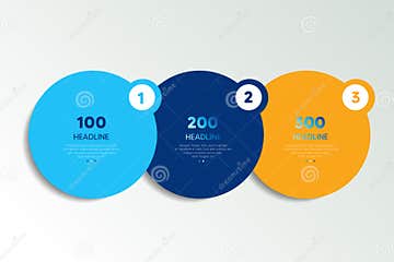 Circle First, Second and Third Diagram, Scheme, Chart. 3 Template for ...