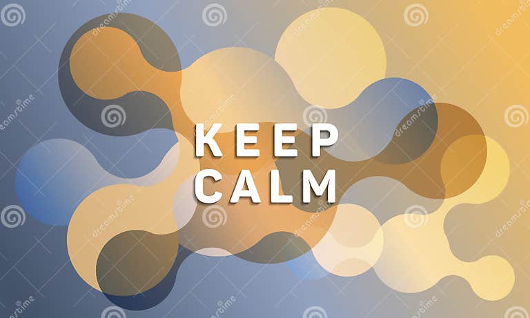 Circle Fluid Shapes Pattern Background Abstract Composition Stock ...