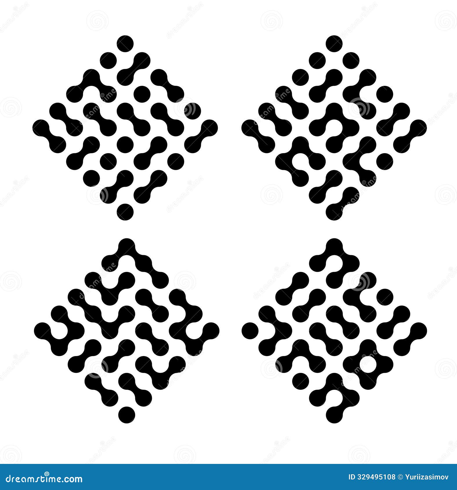 Circle Fluid Transition Logo. Integration Abstract Symbol. Circles ...