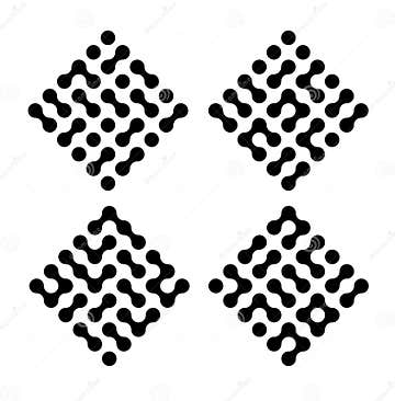 Circle Fluid Transition Logo. Integration Abstract Symbol. Circles ...