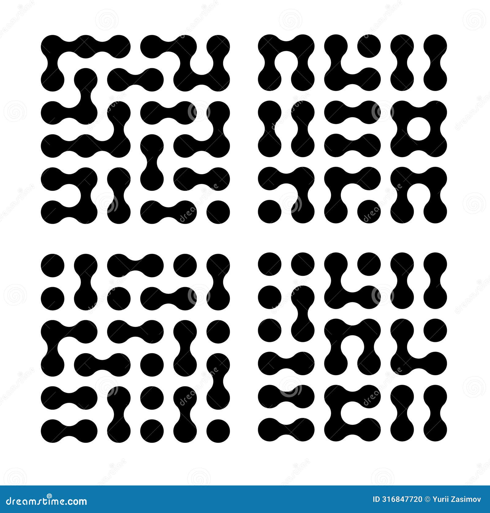 Circle Fluid Transition Logo. Integration Abstract Symbol. Circles ...