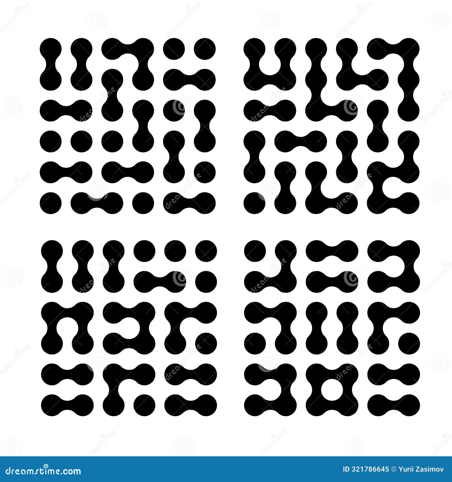 Circle Fluid Transition Logo. Integration Abstract Symbol. Circles ...