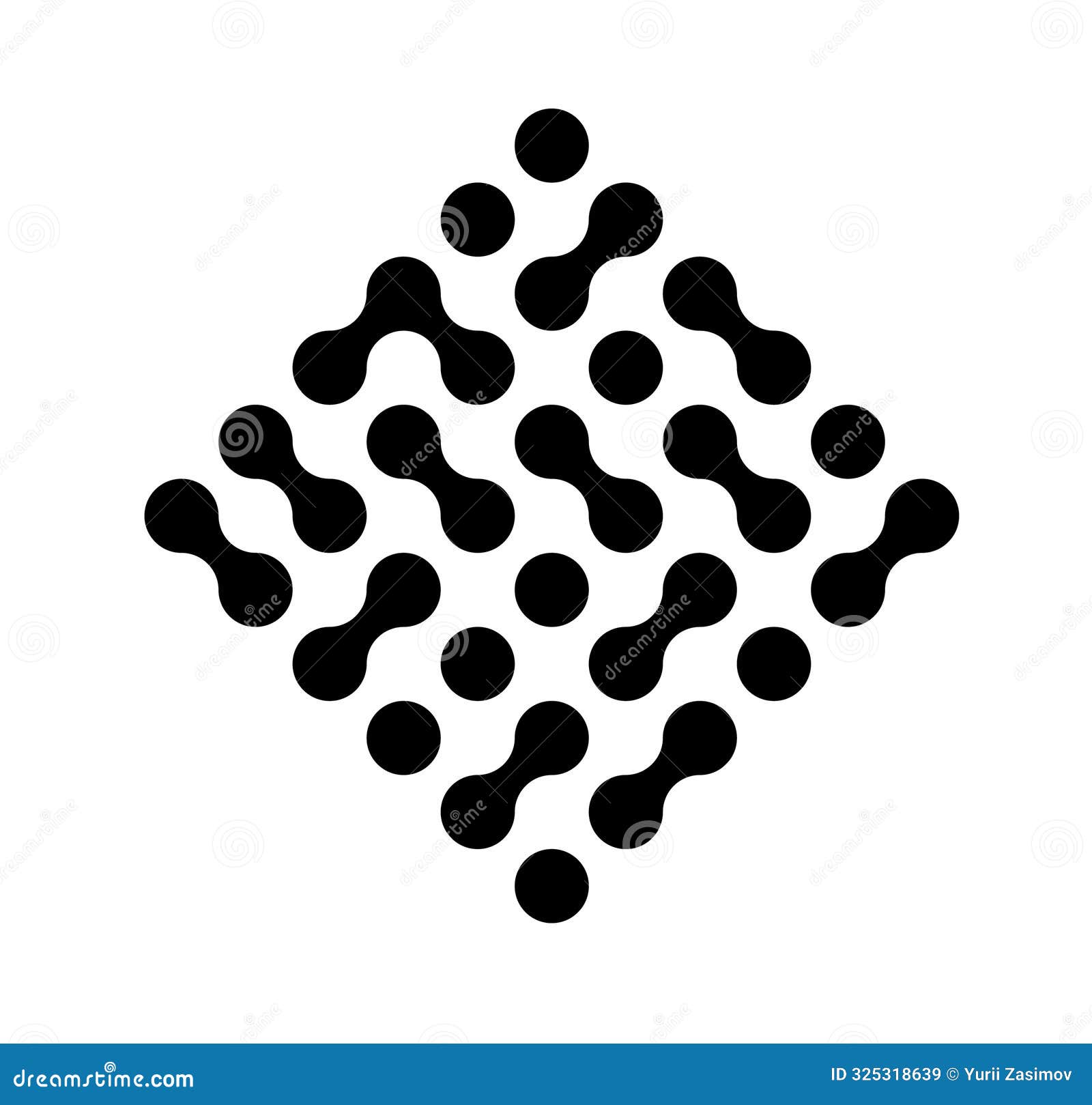 Circle Fluid Transition Logo. Integration Abstract Symbol. Circles ...