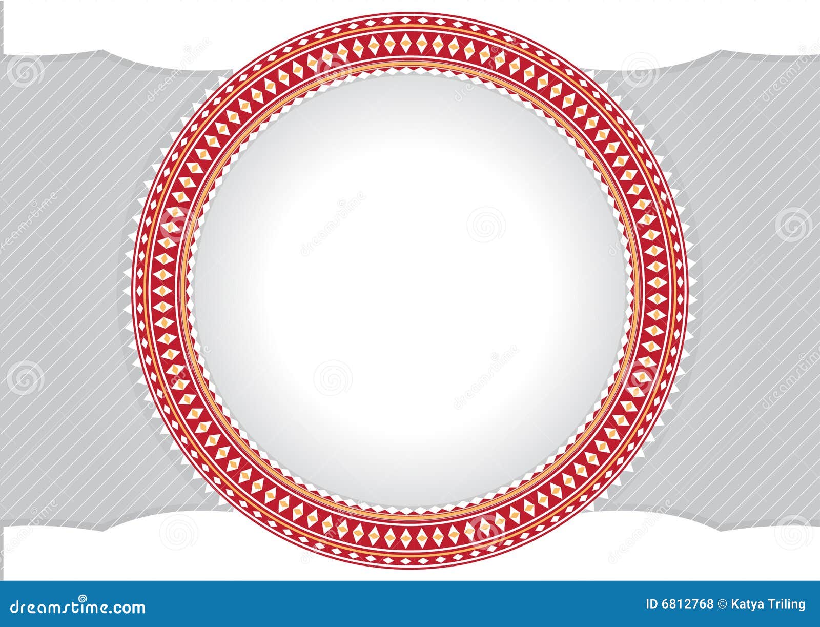 Circle Frame for Text or Photos Stock Vector - Illustration of abstract ...