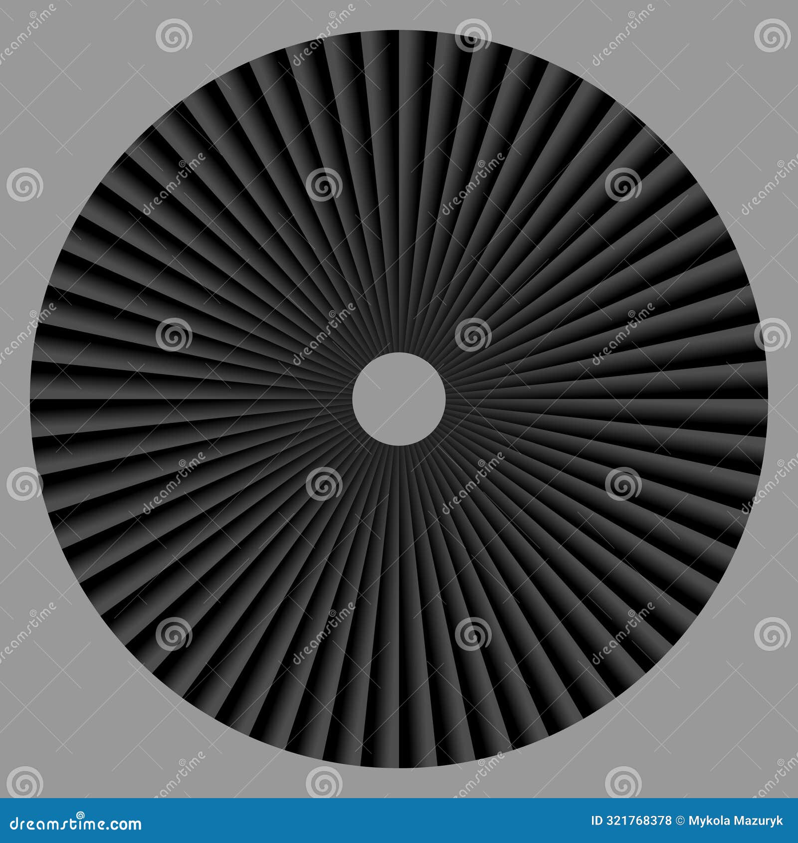 Circle with Geometric Optical Illusion. Psychedelic Concept Stock ...
