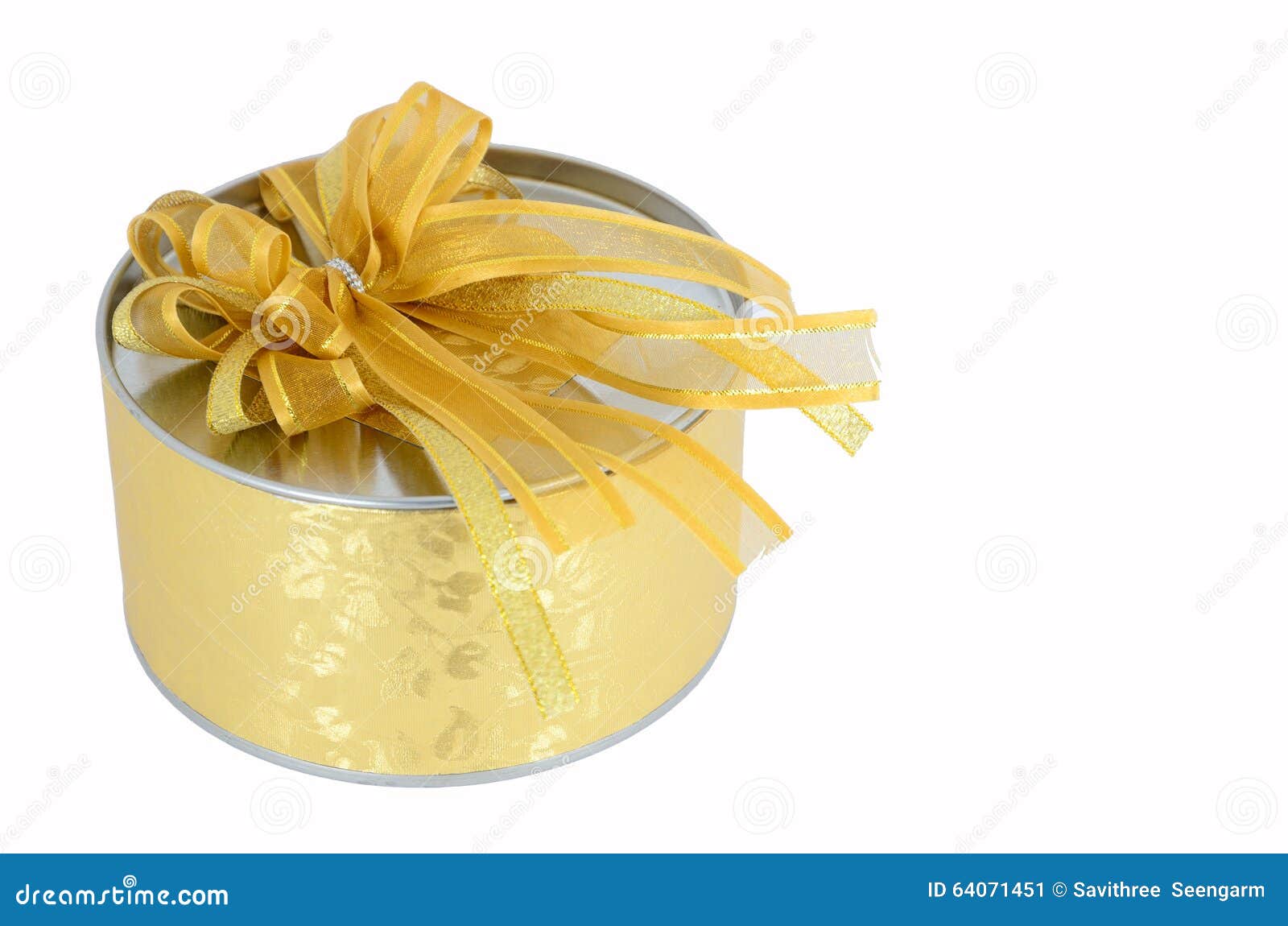 Circle gold gift box stock image. Image of celebrate - 64071451