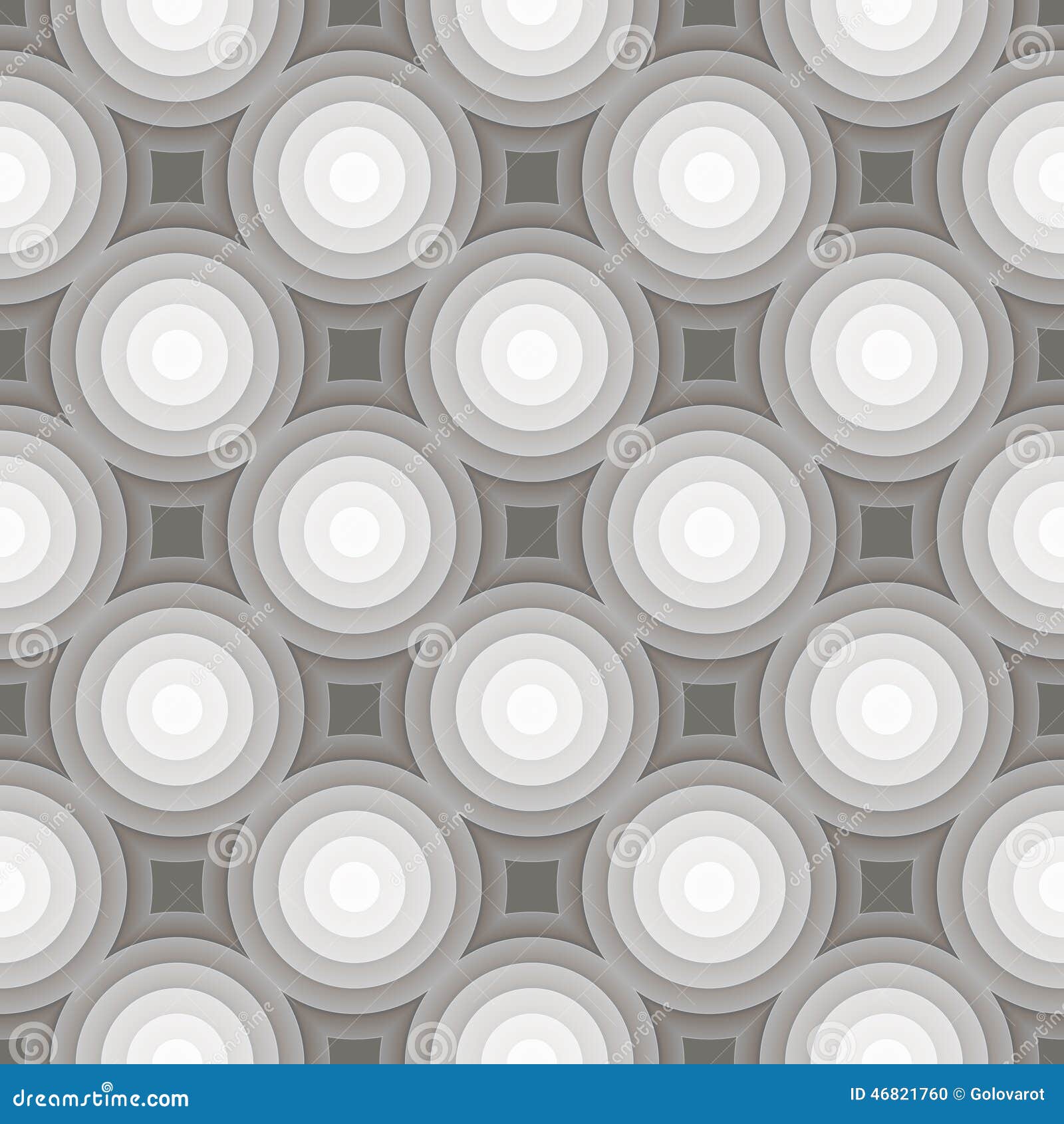Circle Gradient Grey Pattern Background. Vector Stock Vector ...